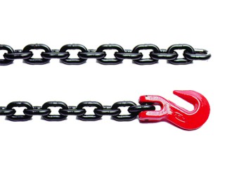 Ketting met haak - 10T - 2400 mm